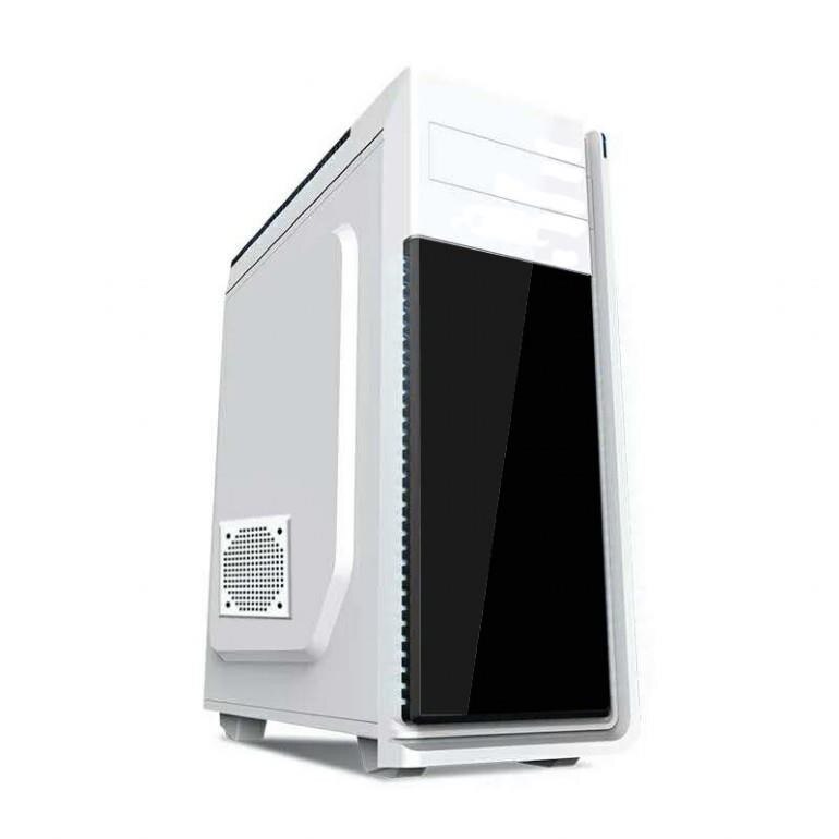 Carcasa computer gembird atx gaming pc case, midi-tower, white ...