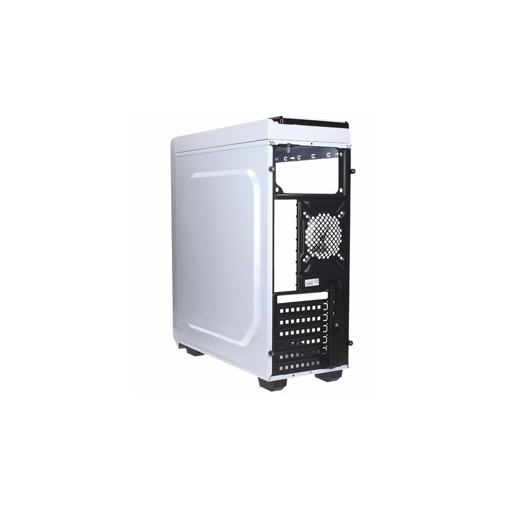 Carcasa computer gembird atx gaming pc case, midi-tower, white ...