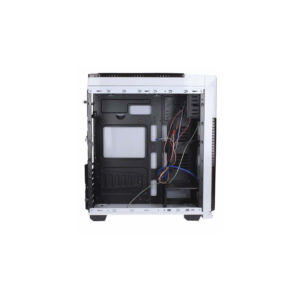 Carcasa computer gembird atx gaming pc case, midi-tower, white ...