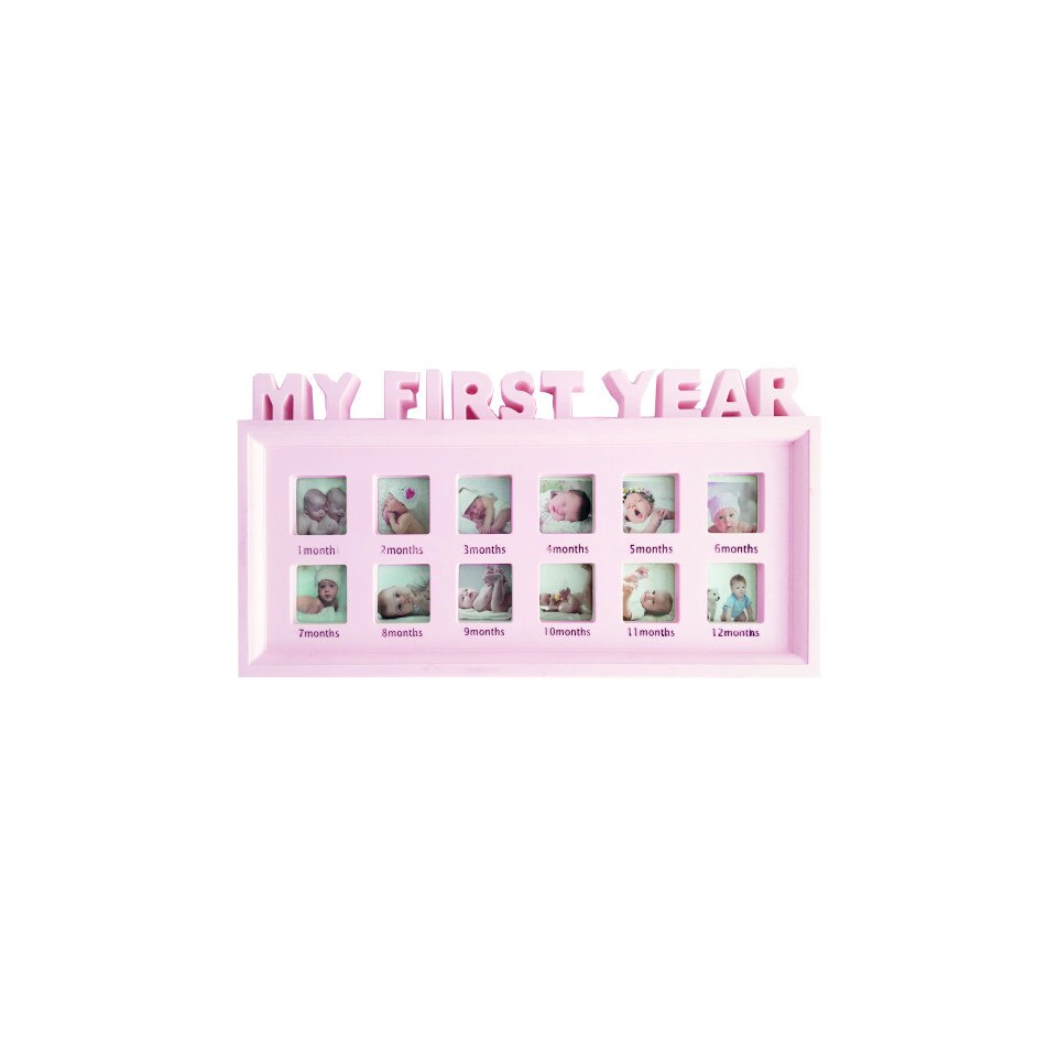 Rama Foto My First Year, roz prafuit - eMAG.ro