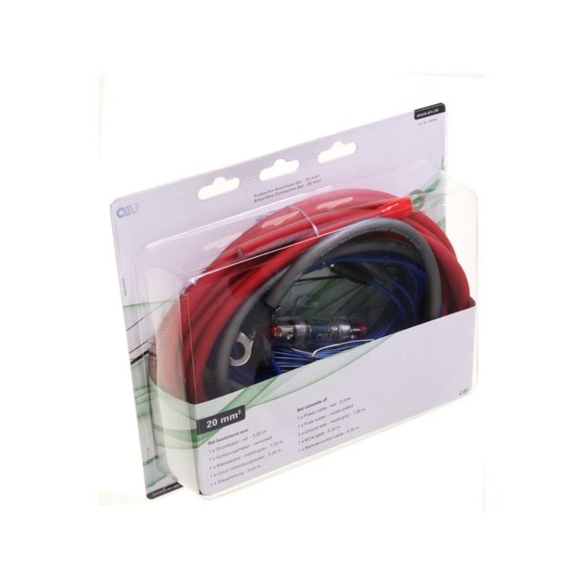 Kit Cablu Auto Conectare Statie / Subwoofer Maximum 2.500 W RMS / 10. ...