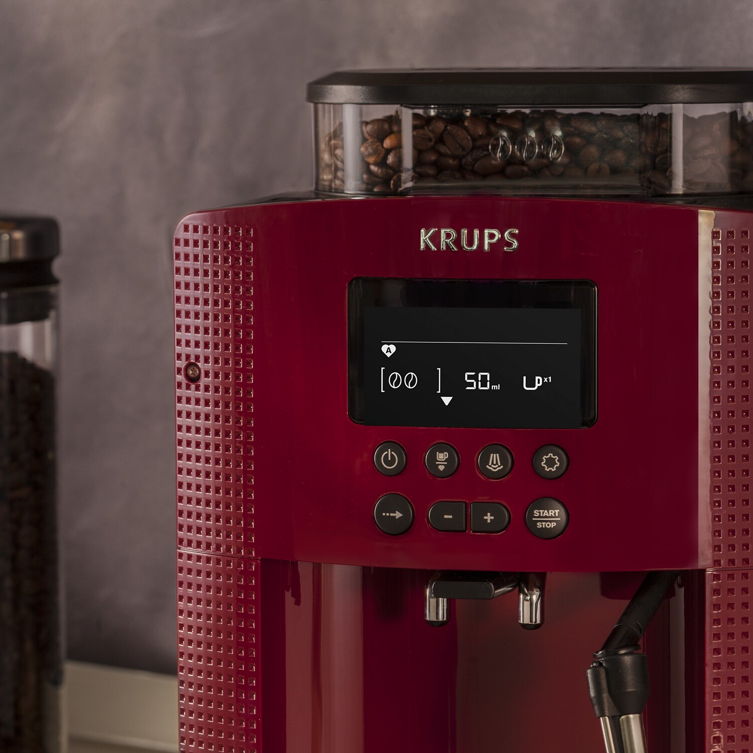 Espressor automat Krups Essential EA816570, 1450W, presiune 15 bari ...
