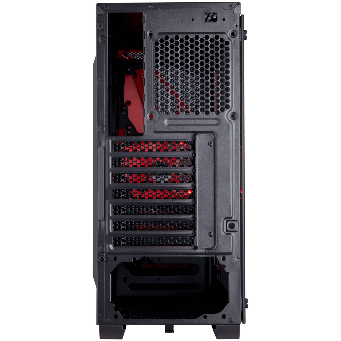 Carcasa computer CORSAIR Carbide SPEC-04, negru/rosu - eMAG.ro