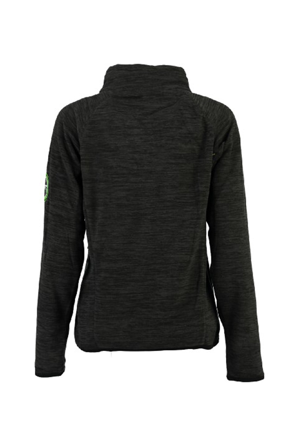 Geographical Norway, Bluza sport din fleece cu fermoar si guler inalt ...