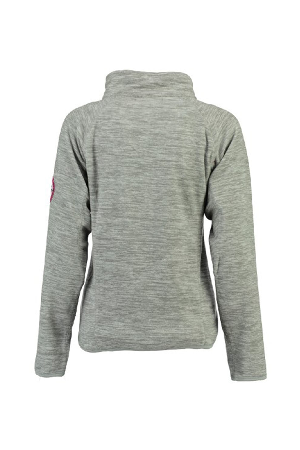 Geographical Norway, Bluza sport din fleece cu fermoar si guler inalt ...