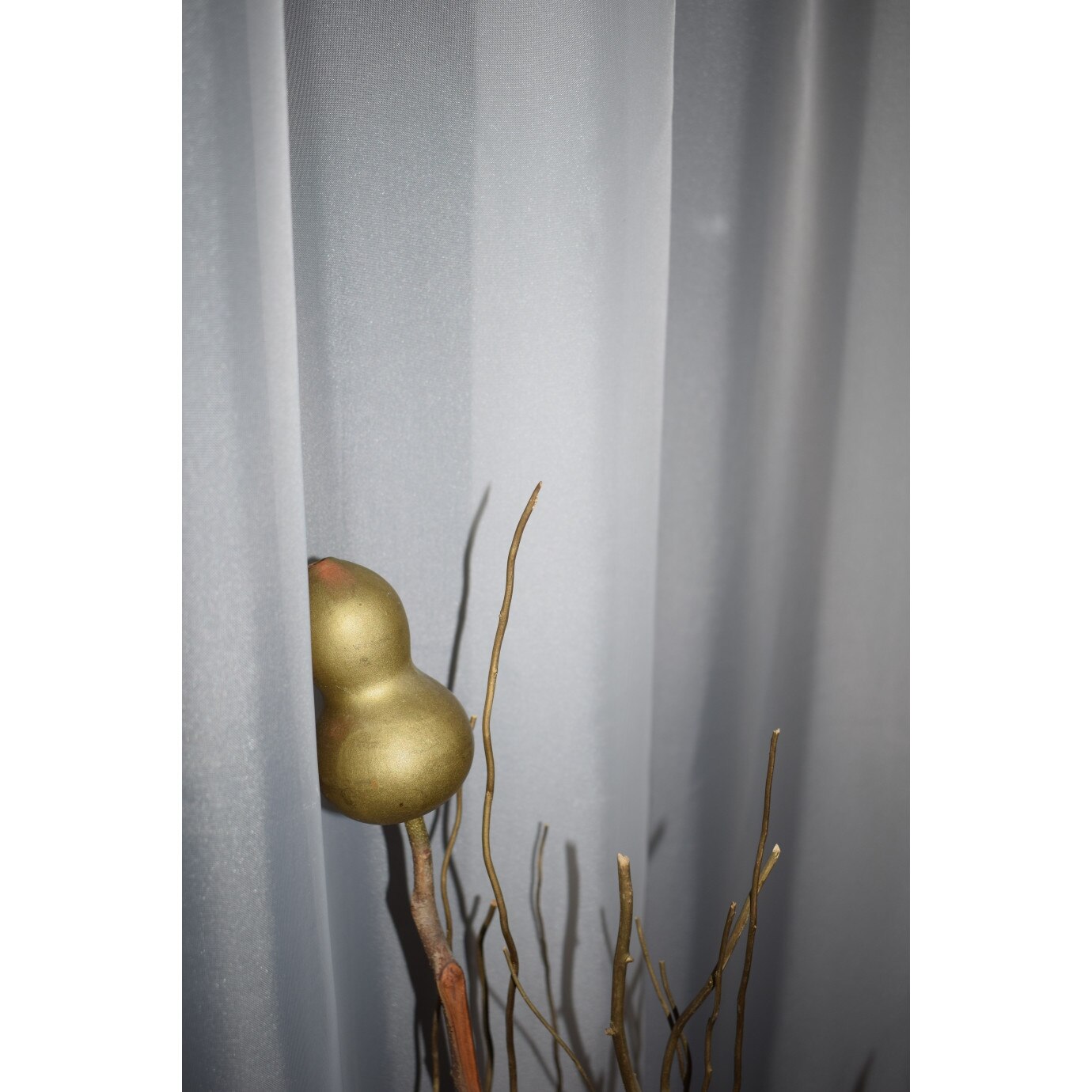 Perdea 540x245cm voal simplu cu rejansa culoare frez deschis - eMAG.ro