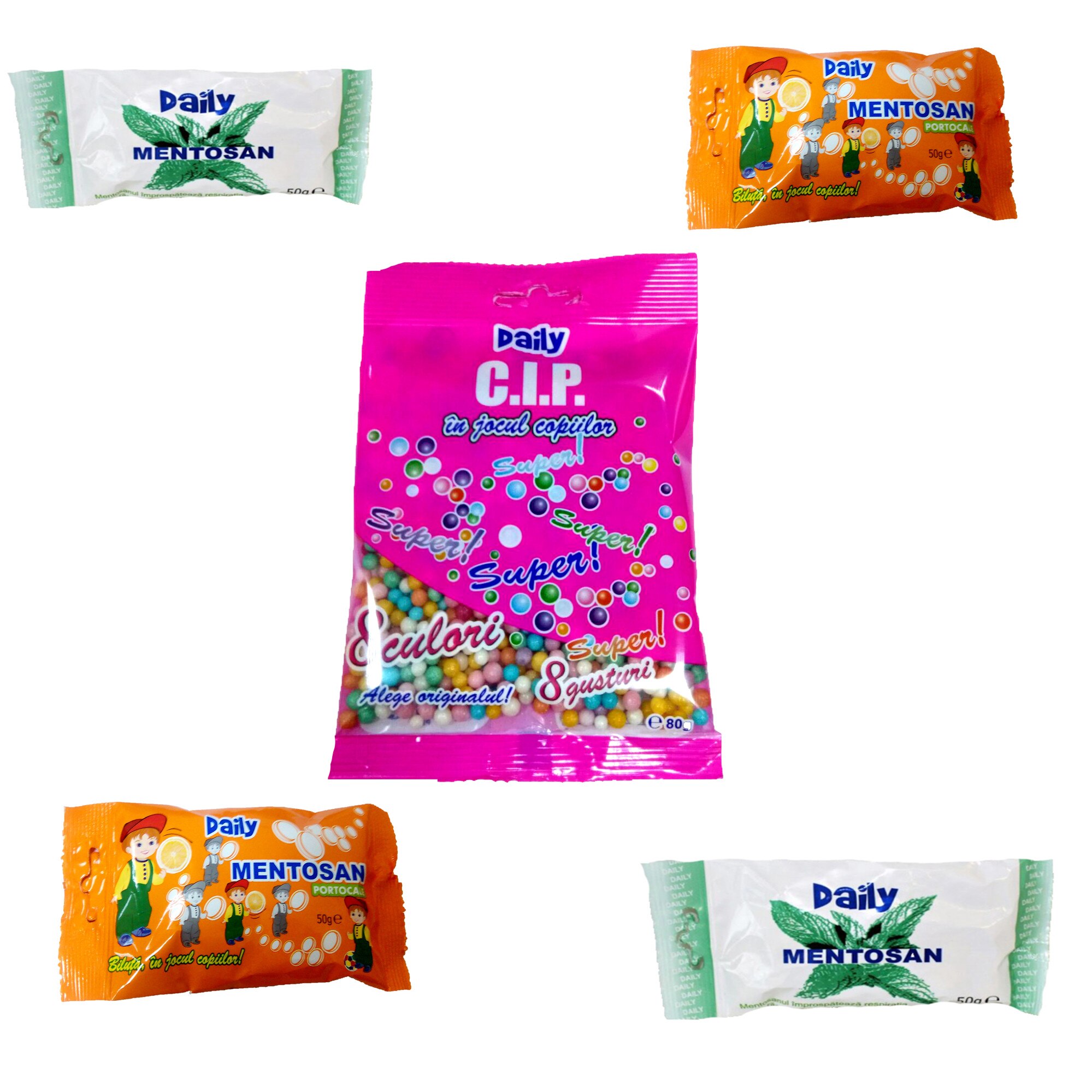 Pachet cip si mentosane, Daily, 350 g - eMAG.ro