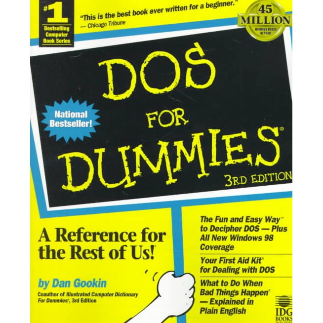 DOS For Dummies 3e de D Gookin - eMAG.ro