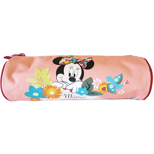 Penar Disney Minnie Mouse etui, tubular, Roz - eMAG.ro