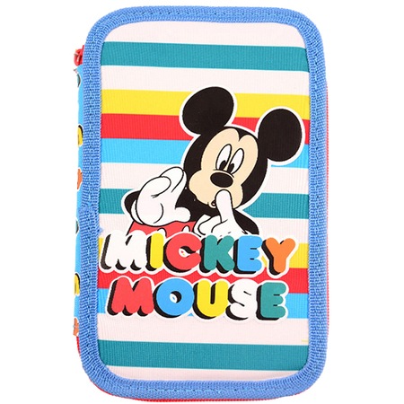 Penar Disney Mickey Mouse 3 fermoare, Multicolor - eMAG.ro