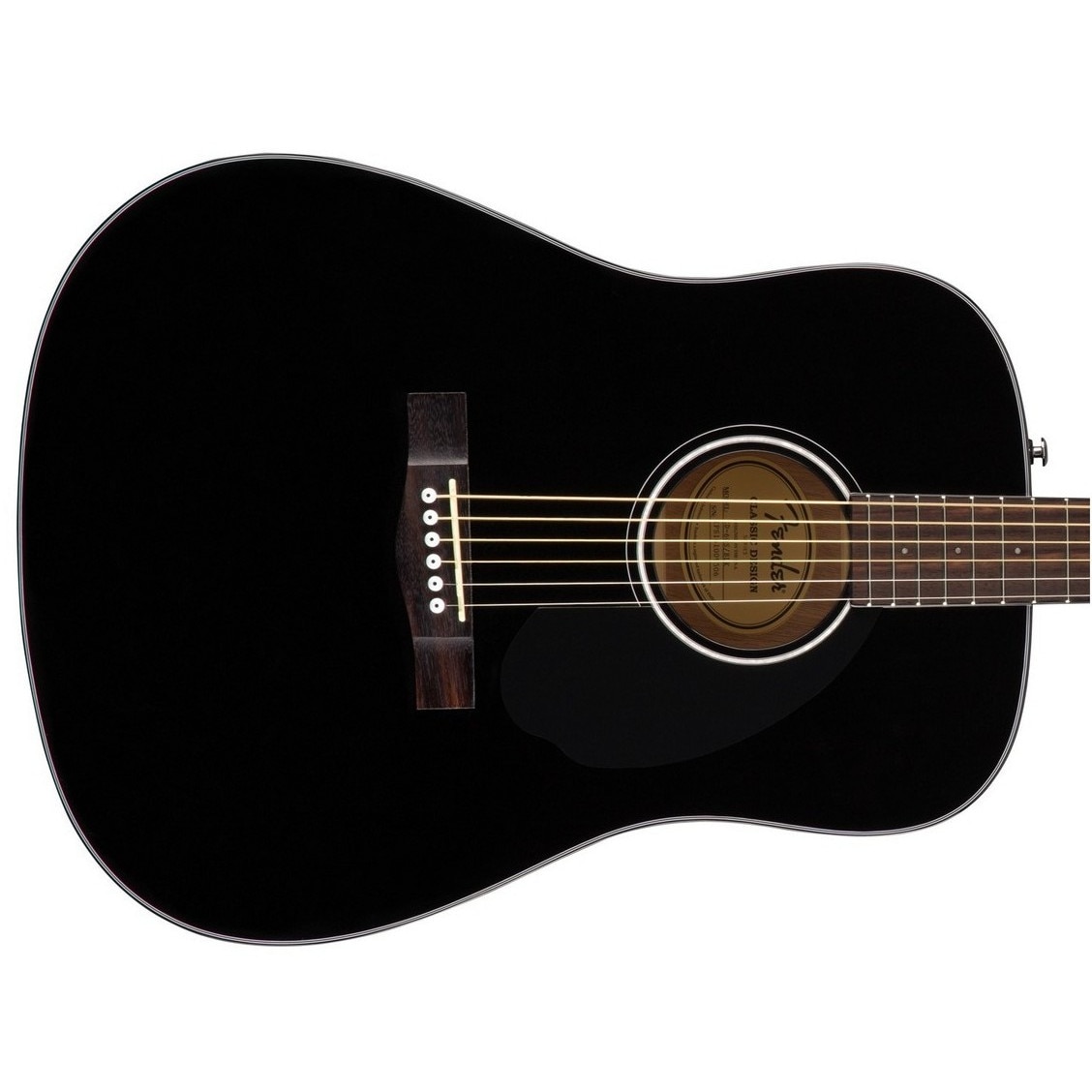 Chitara acustica Fender FA-125 Dreadnought Black - eMAG.ro