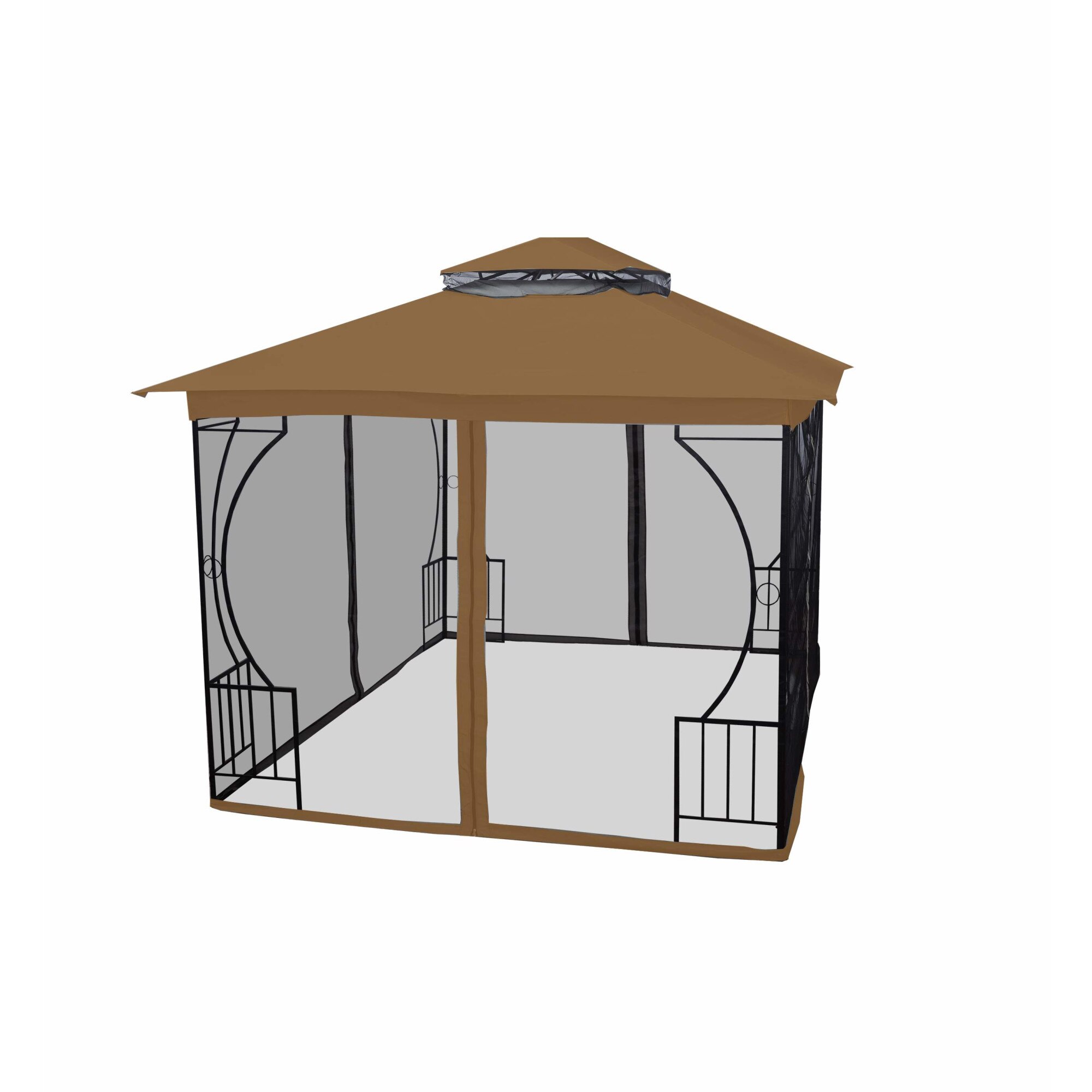 Premium pavilon, kert vagy udvar használatára, méret 3x3m, szúnyogháló ...
