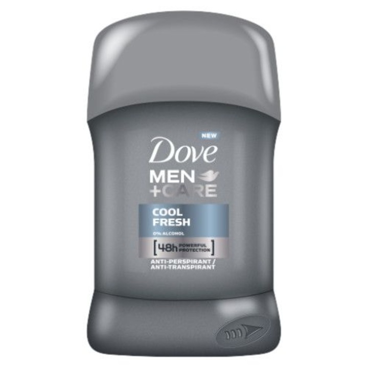 Deodorant antiperspirant stick, Dove, Men+Care Cool Fresh, 48h, 50ml ...