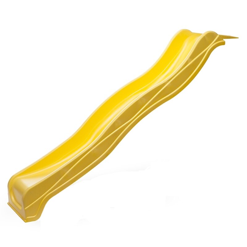 Tobogan copii Trufi, 300 cm, HDPE, inaltime de asezare 150 cm, galben ...