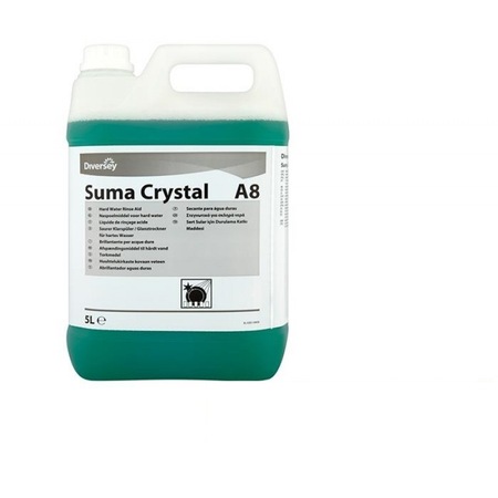 Препарат за изплакване Diversey Suma Crystal A8, 5л - eMAG.bg