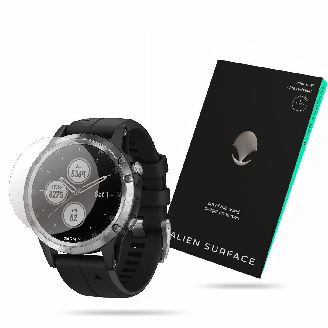 Защитно Фолио Alien Surface, Garmin Fenix 5S Plus, Защита екран 1 с 2 ...