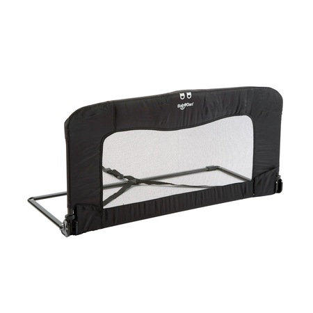 Protectie laterala Baby Dan pentru pat bebe pliabila neagra - eMAG.ro