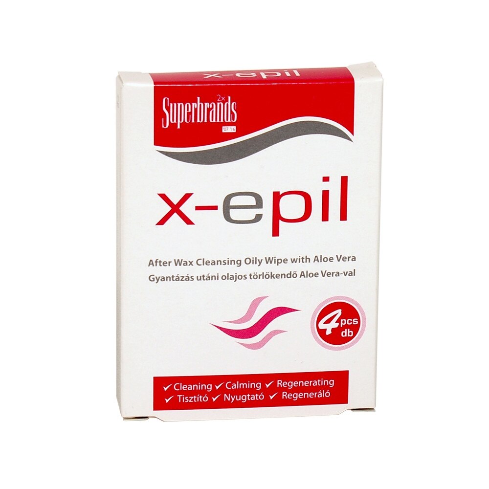 Servetel de curatare cu ulei - set 4 buc - X-Epil - eMAG.ro