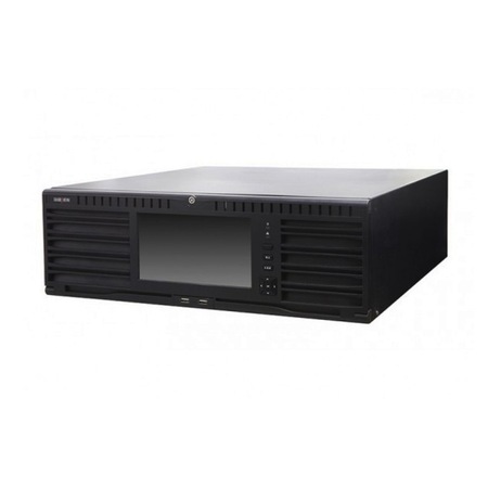 NVR 256 canale IP 12MP, fibra optica, 768Mbps Video Wall Hikvision DS ...