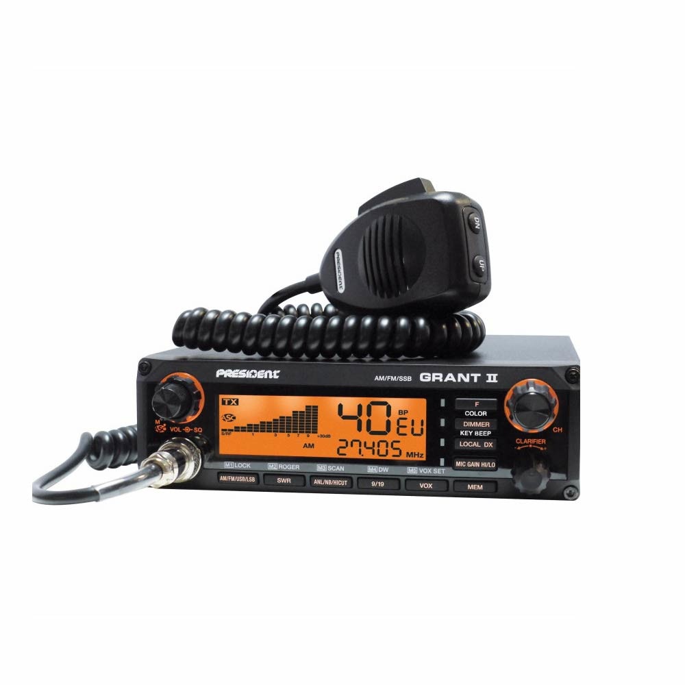 Statie radio CB President GRANT II, ASC Premium - eMAG.ro