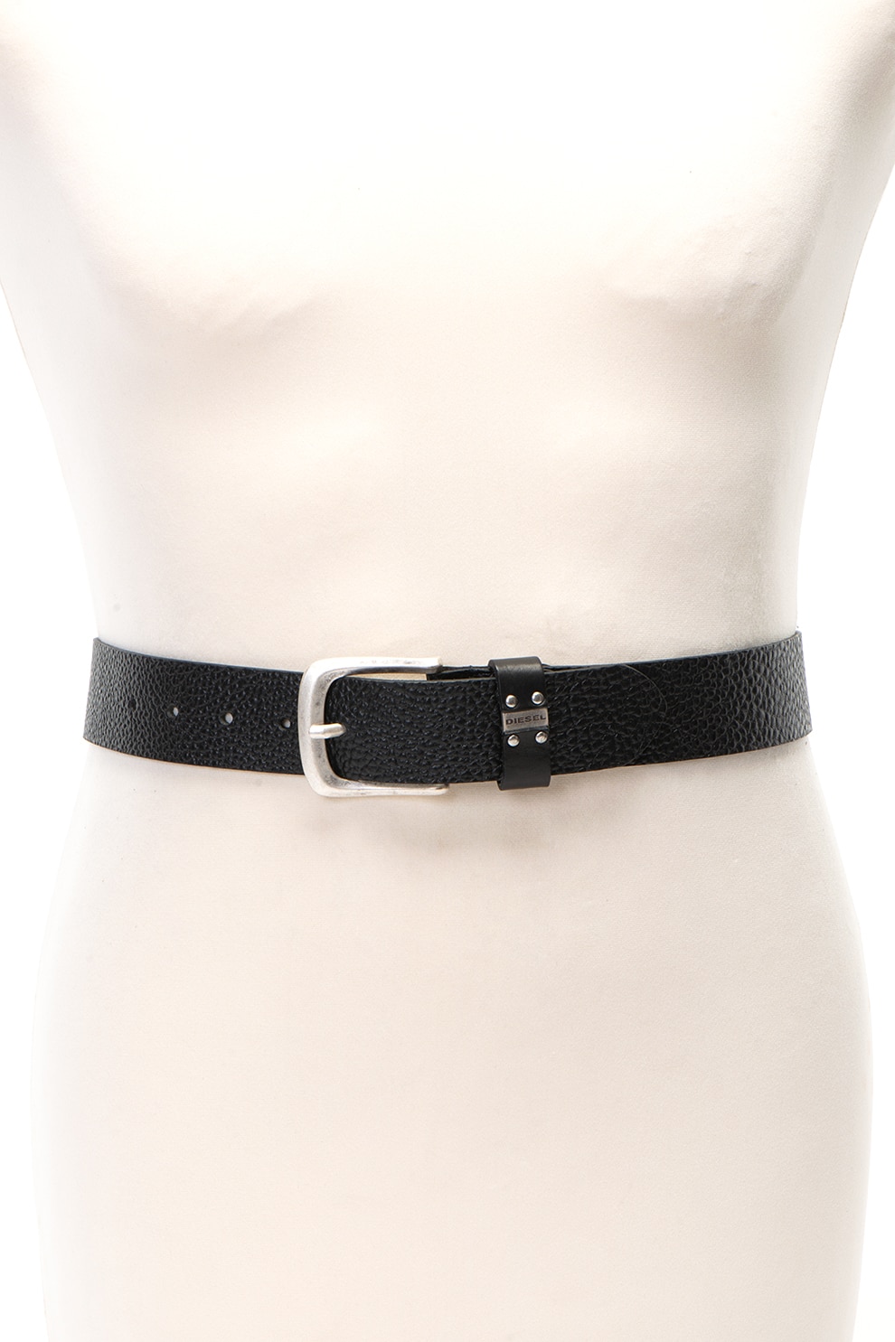 Diesel, Кожен колан B-Loopp, Черен, 105 CM Standard - eMAG.bg