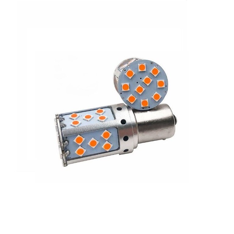 Bec o faza BA15S 3030 35 smd Super-canbus 12V Lumina alba JST safe 1748 ...