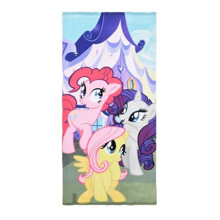 Prosop My Little Pony, 3 ponei,roz, 70 X 140 CM microfibra - eMAG.ro