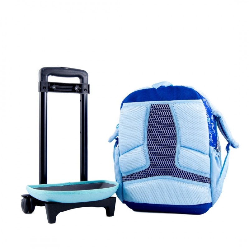 Troller pentru scoala 2 in 1 Ergonomic Cars - Troler cu ghiozdan ...