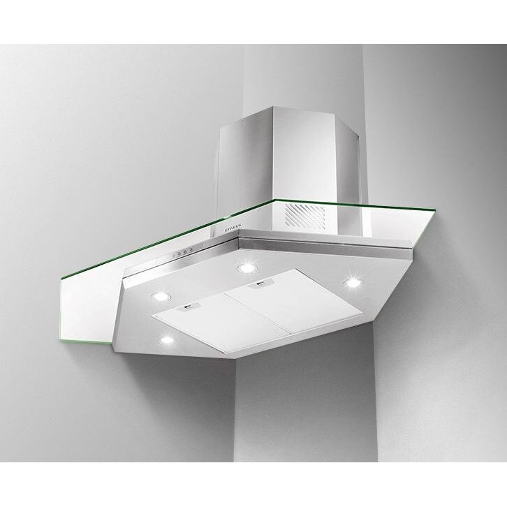 Hota insula de colt Faber Premio Angolo/SP EV8 Led X/V A90, 90 cm, 700 ...