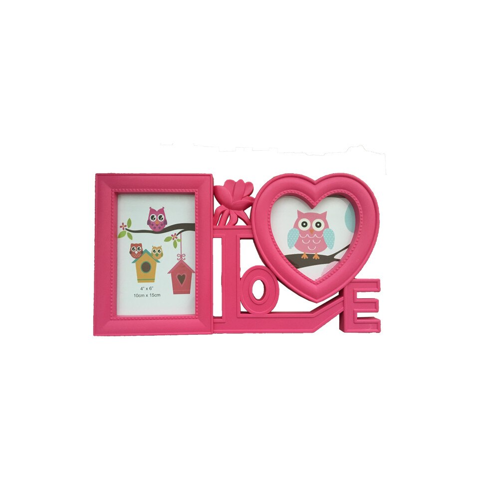 Rama foto "Love",10x15, roz - eMAG.ro
