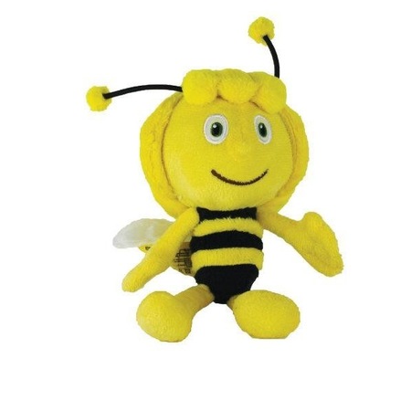 Jucarie de plus Albinuta Maya, TM Toys, 30 cm, Galben - eMAG.ro