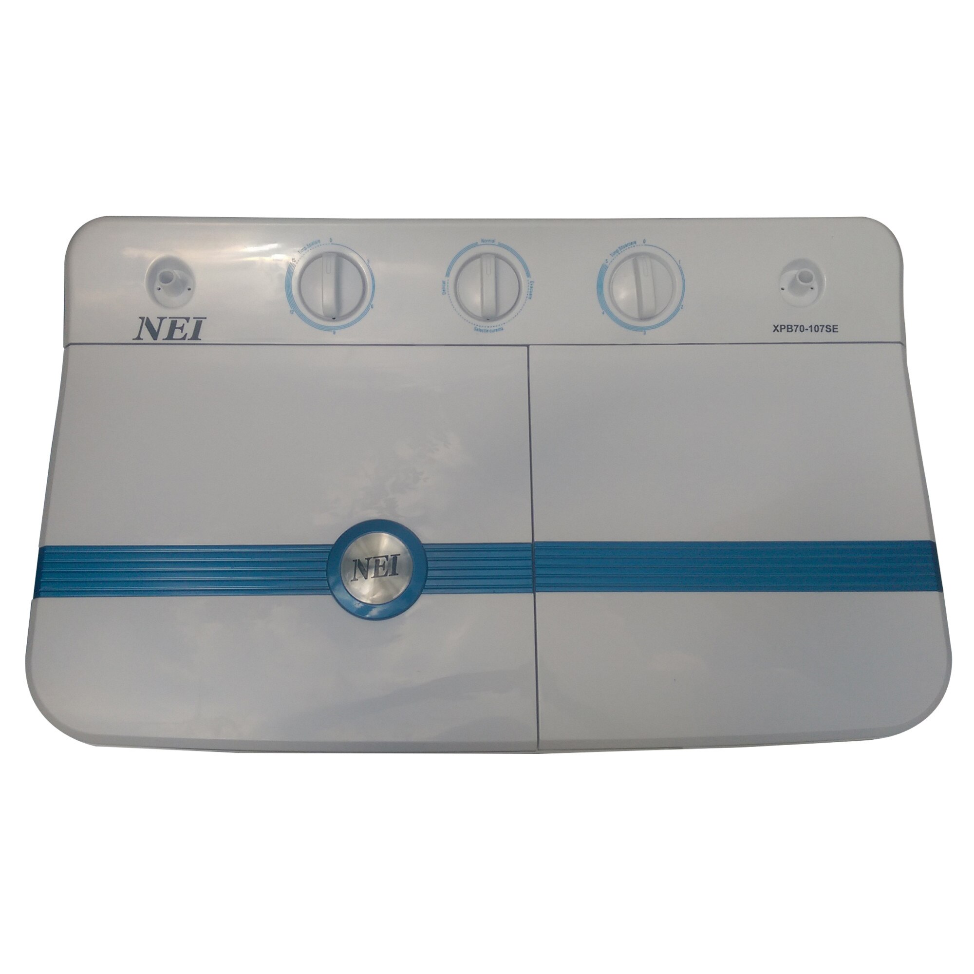 Masina de spalat rufe NEI, semiautomata, 7 kg, 400 W, storcator 5.2 Kg ...