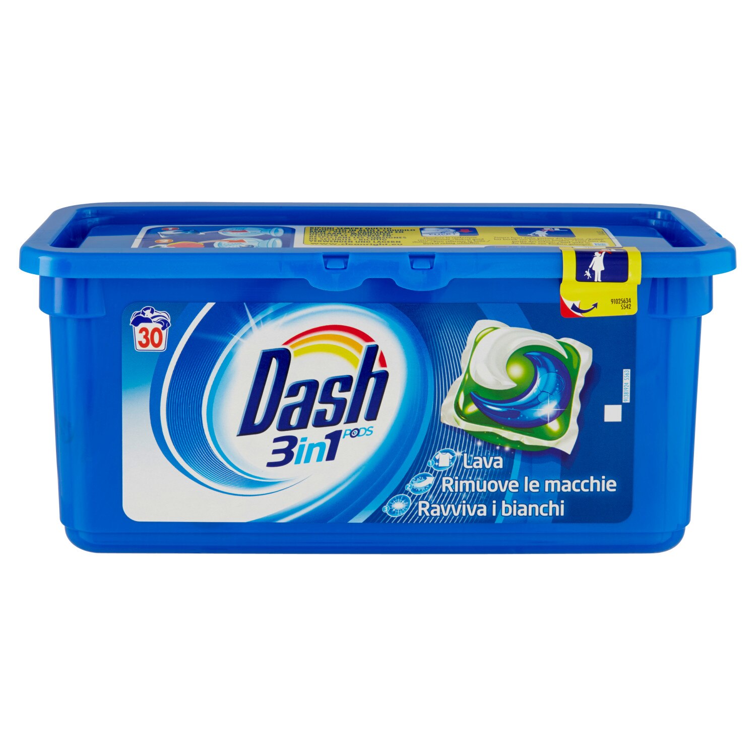 Pachet promo detergent Dash capsule 3in1 regular, 90 spalari - eMAG.ro