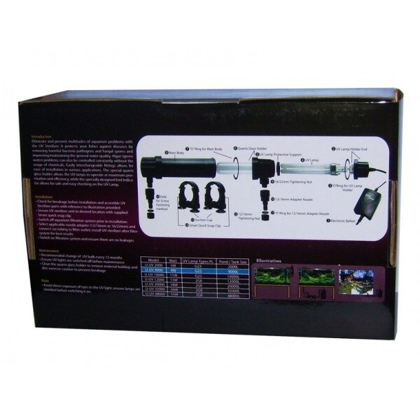 Sterilizator uv 9w Aqua Zonic - eMAG.ro