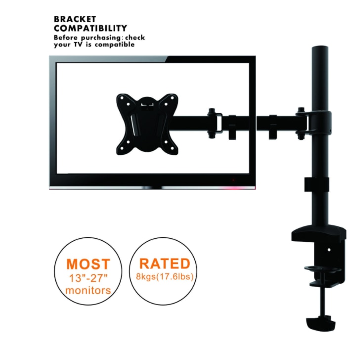 Suport pentru Monitor, reglabil suporta inclinare pe orizontala si ...