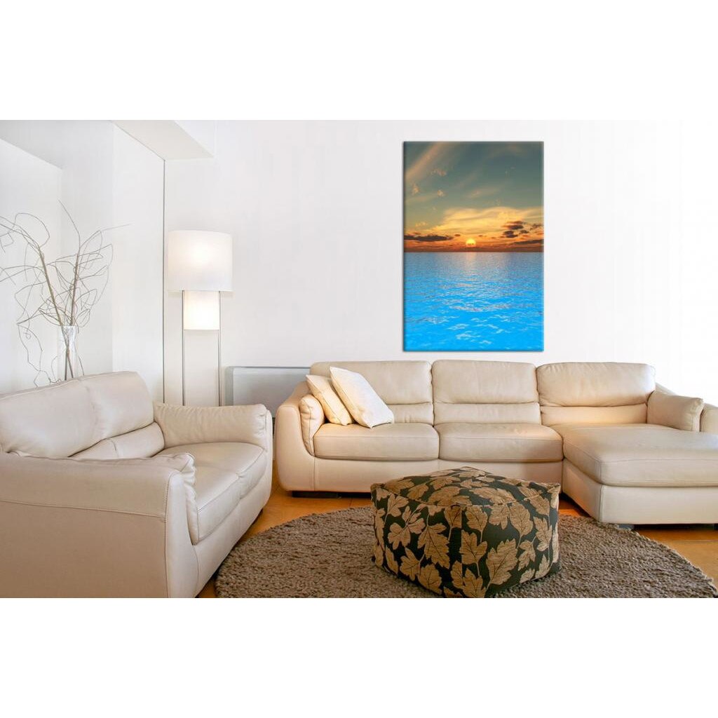 Tablou luminos pe plexiglas, Orizont, 40cm X 60cm - eMAG.ro