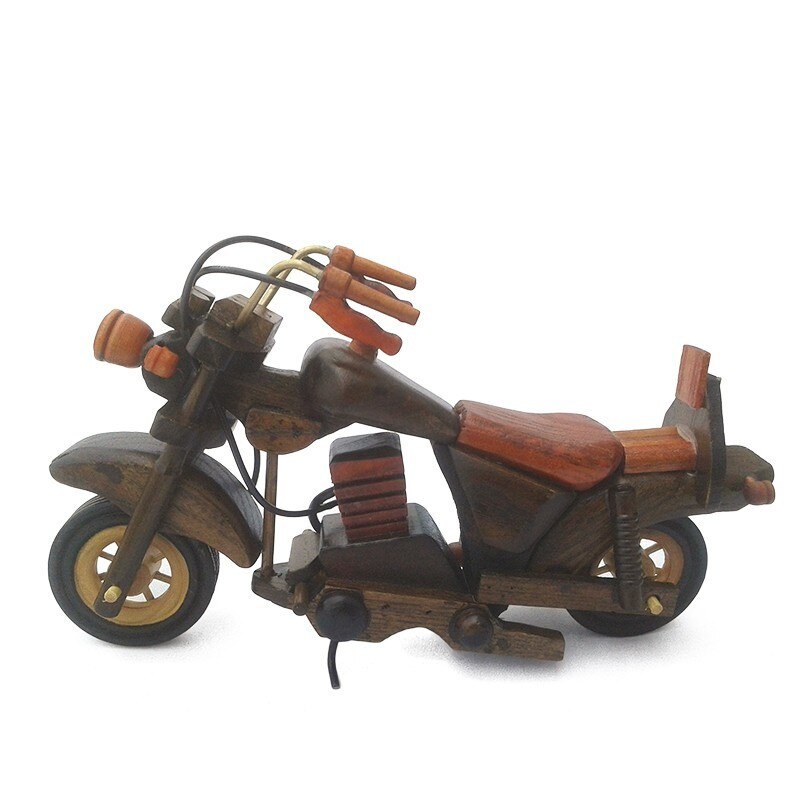 Macheta - motocicleta de epoca 30x10 cm - eMAG.ro
