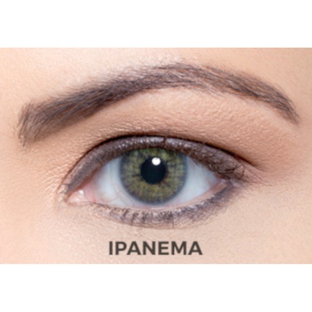 Цветни лещи Solotica Hidrocor Rio Ipanema, Едногодишни, комплект от 2 ...