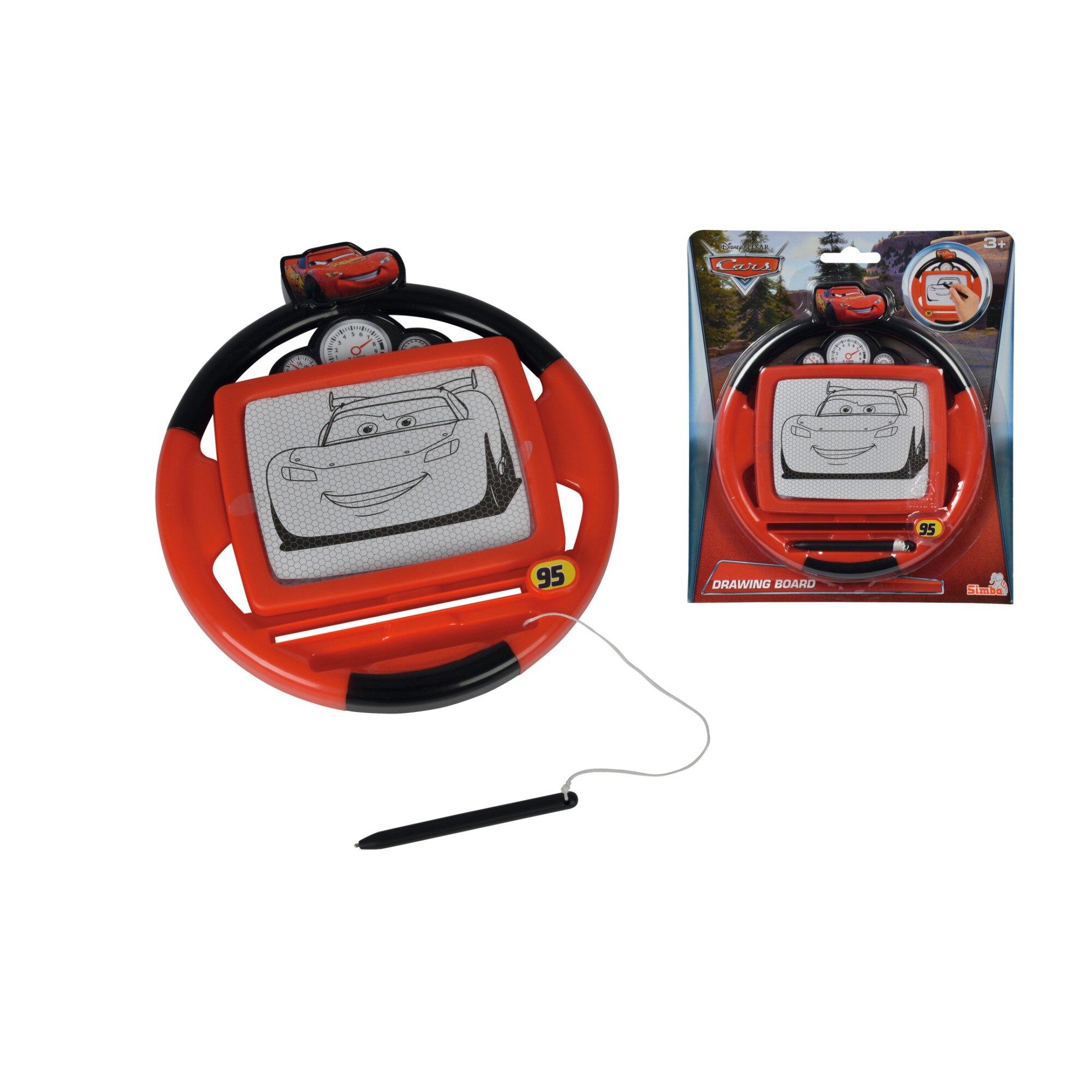 Tabla pentru desen Cars + pix magnetic Simba Toys - eMAG.ro