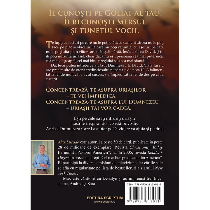 Infrunta-ti uriasii. O poveste cu David si Goliat pentru oameni ...