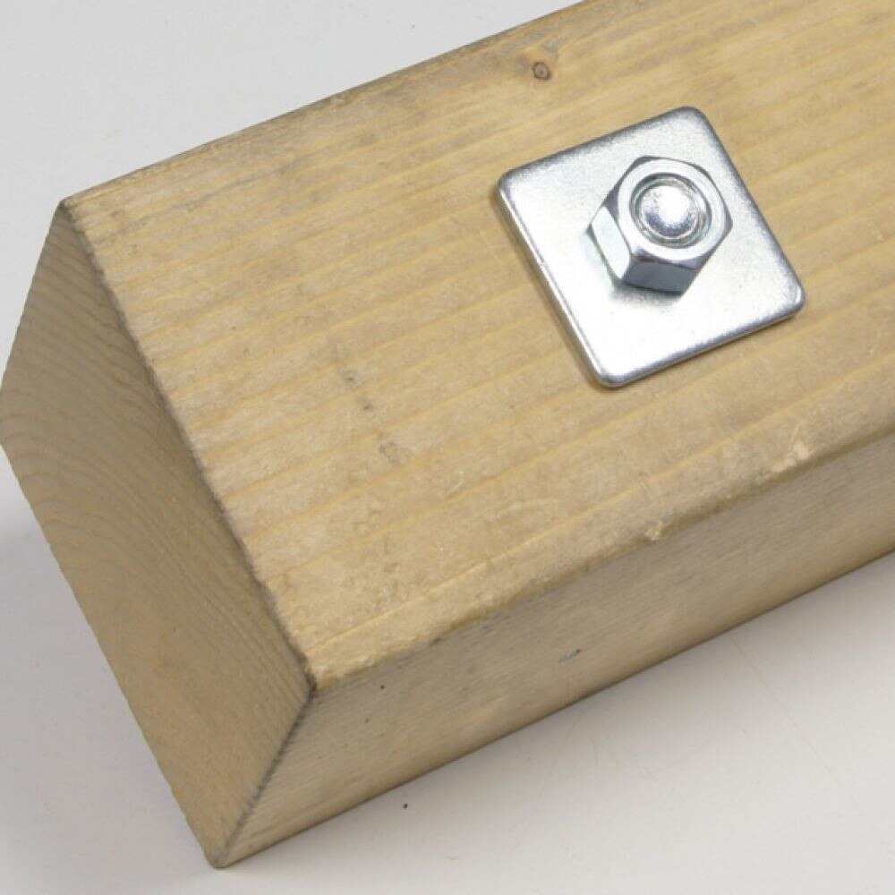 Saibe plate patrate pentru lemn M12 - 15 buc Connex - eMAG.ro