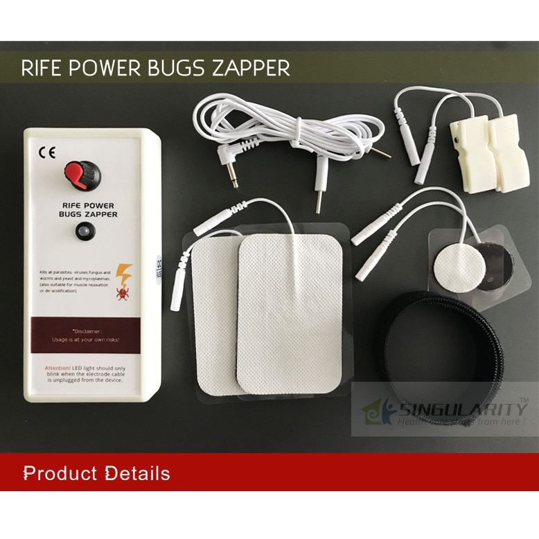 Антипаразитен апарат Rife Power Bugs Zapper - eMAG.bg