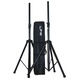 Set stativ boxa reglabila cu husa de transport, inaltime 1.8 m, Stativ ...