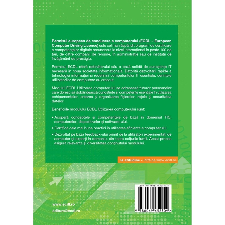 Manual ECDL Utilizarea computerului - Windows 7 - Raluca Constantinescu, Ionut Danaila - eMAG.ro