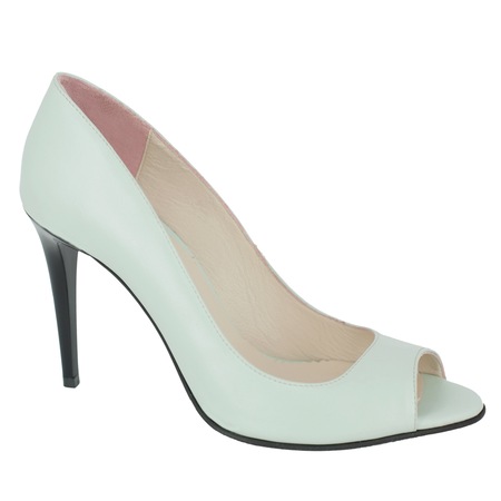 Sandale dama Luisa Fiore Fortuna,piele naturala, verde de apa, marimea ...