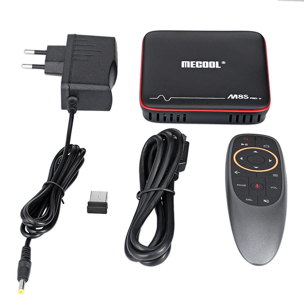 Mini PC TV Box M8S PRO W MECOOL, 4K, Quad-Core, 2GB RAM, 16GB, WiFi ...
