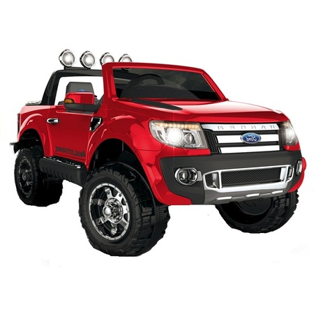 Masinuta electrica, Ford Ranger, rosu metalizat - eMAG.ro