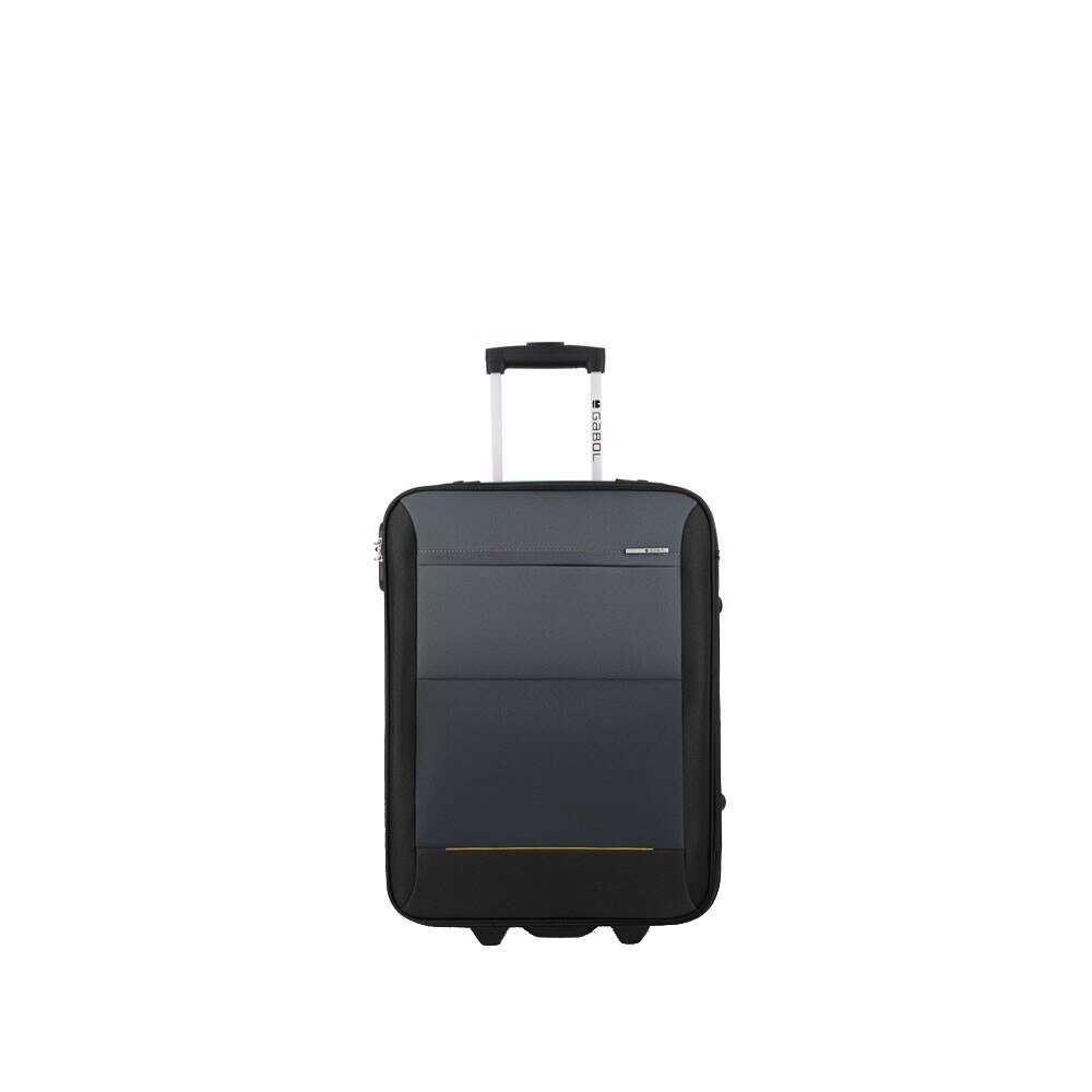 Troller de cabina avion Gabol, cu 2 roti, gri 111021 - eMAG.ro