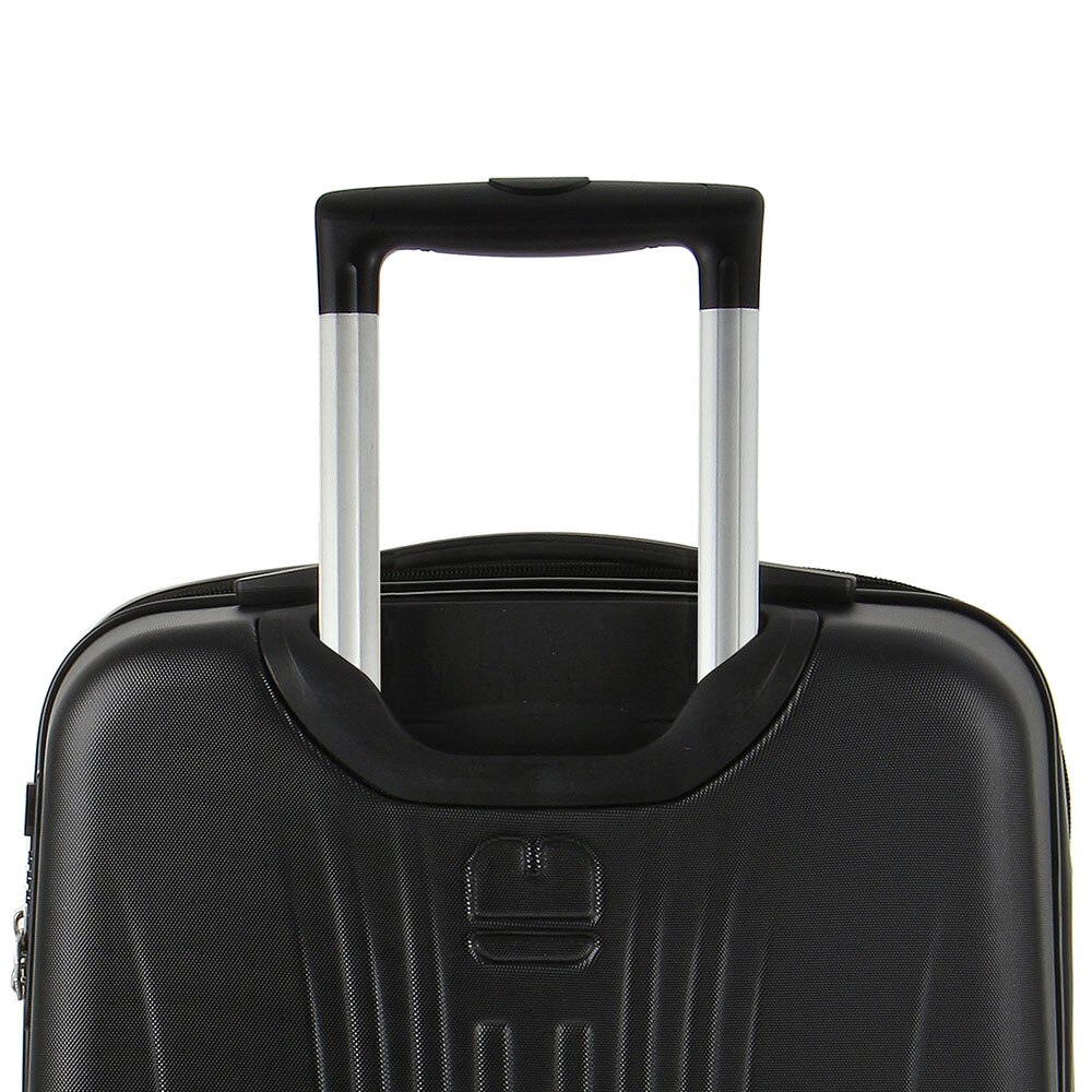 Troller de cabina avion Gabol colectia Fit, 4 roti, negru 117322 - eMAG.ro