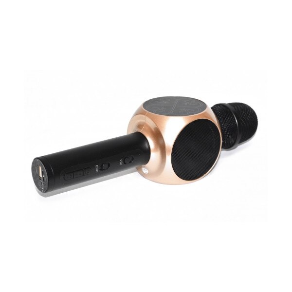 Microfon fara fir tip Wireless cu sistem karaoke profesional si boxe ...